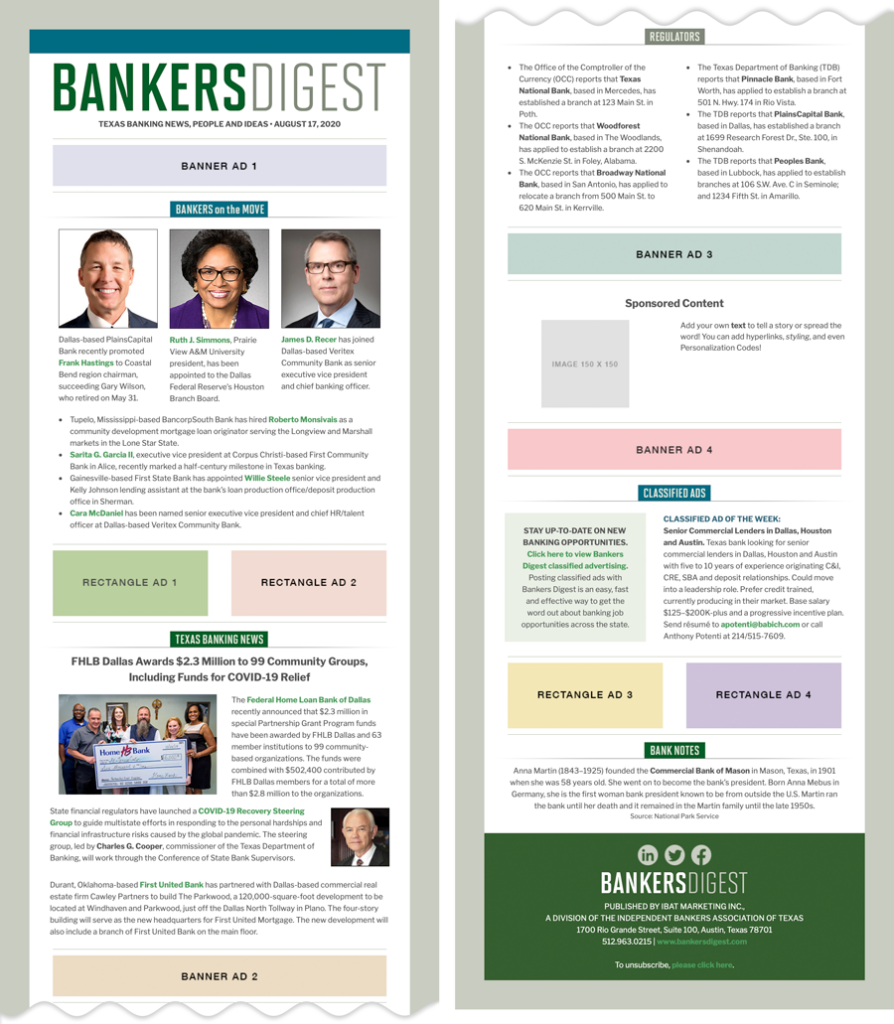 Advertise - Bankers Digest