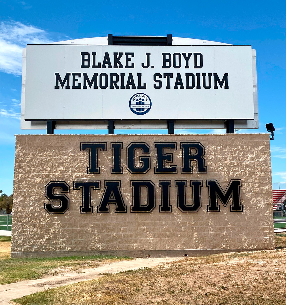 Newly Christened Blake J. Boyd Memorial Stadium Honors Former Peoples ...