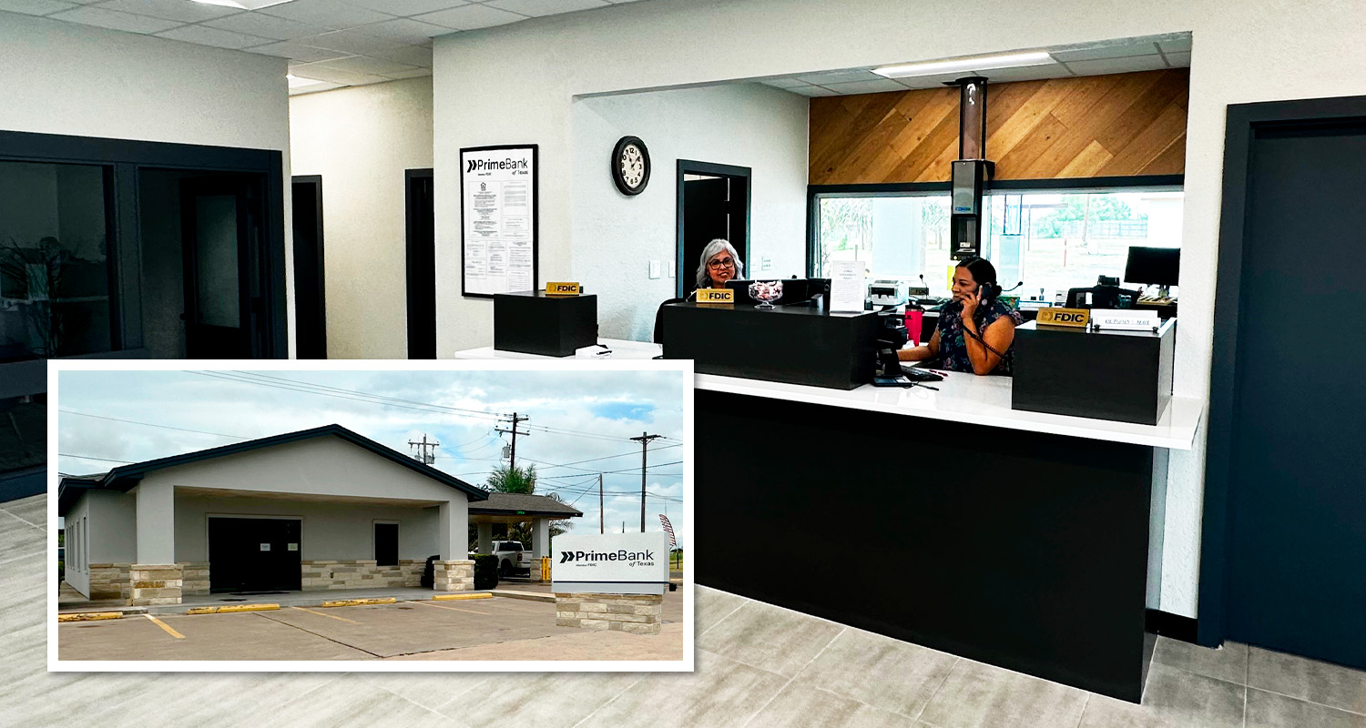 PrimeBank of Texas Opens Newly Remodeled Branch in Crystal City ...